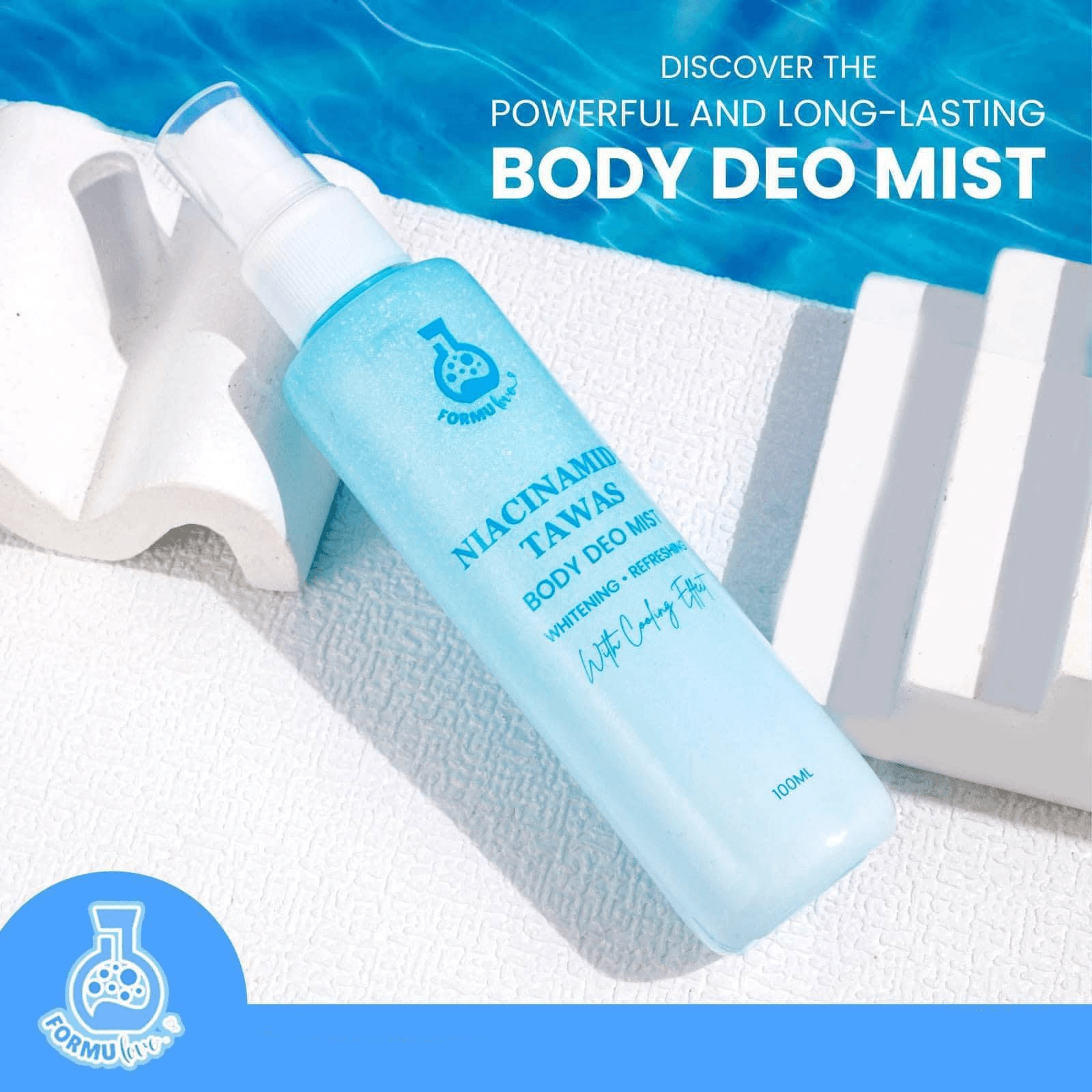 Formulove Niacinamide Tawas Body Deo Mist - 100ml – Pinoyhyper