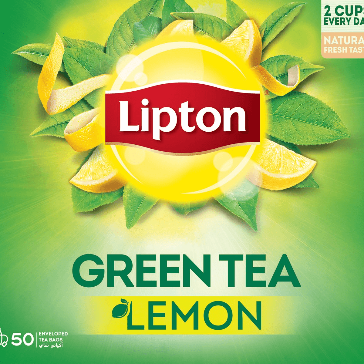 Lipton Lemon Green Tea - 50 Bags – Pinoyhyper