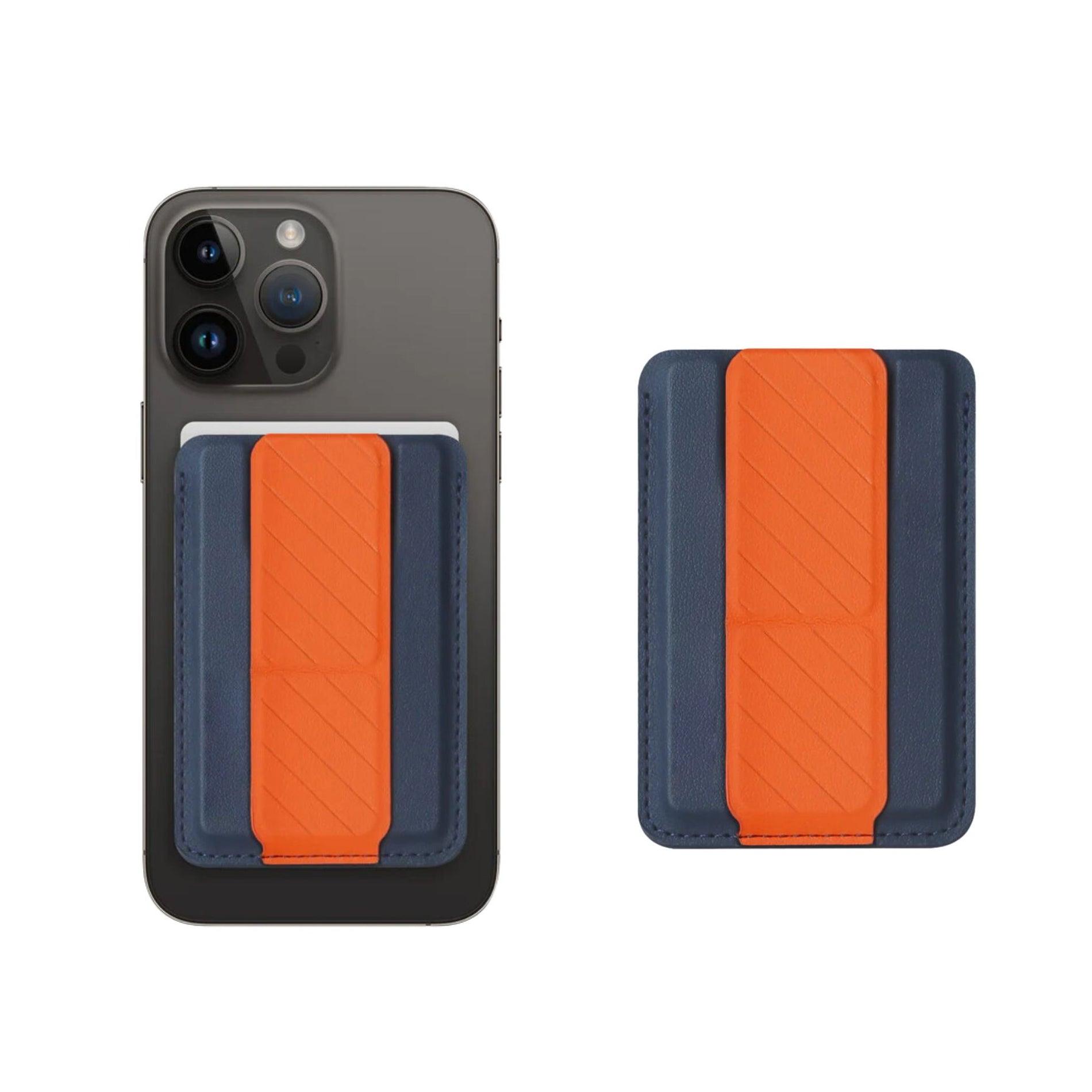 Magnetic Mobile Grip Stand With Card Holder – Pinoyhyper