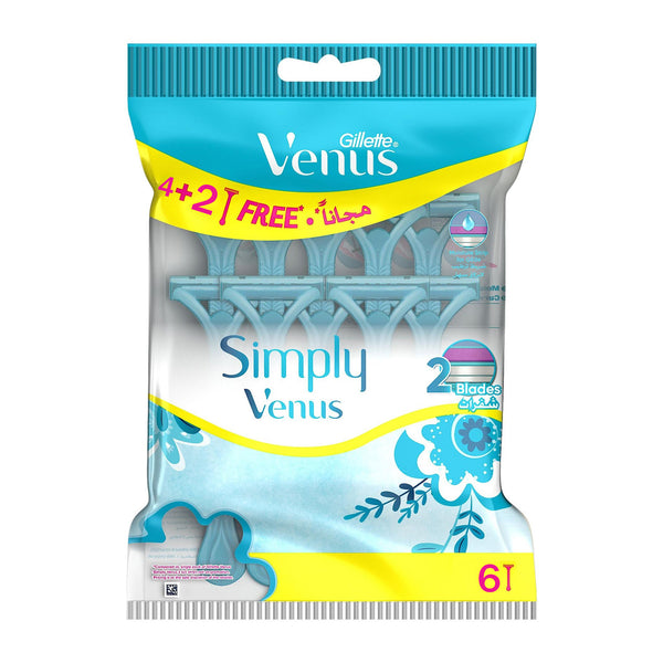 Gillette Simply Venus 3 Blades Disposables 5pcs – Pinoy Hyper Kuwait