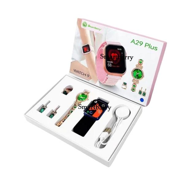 Smartbarry Ladies Smart Watch With Earring Set - A29 Plus – Pinoyhyper