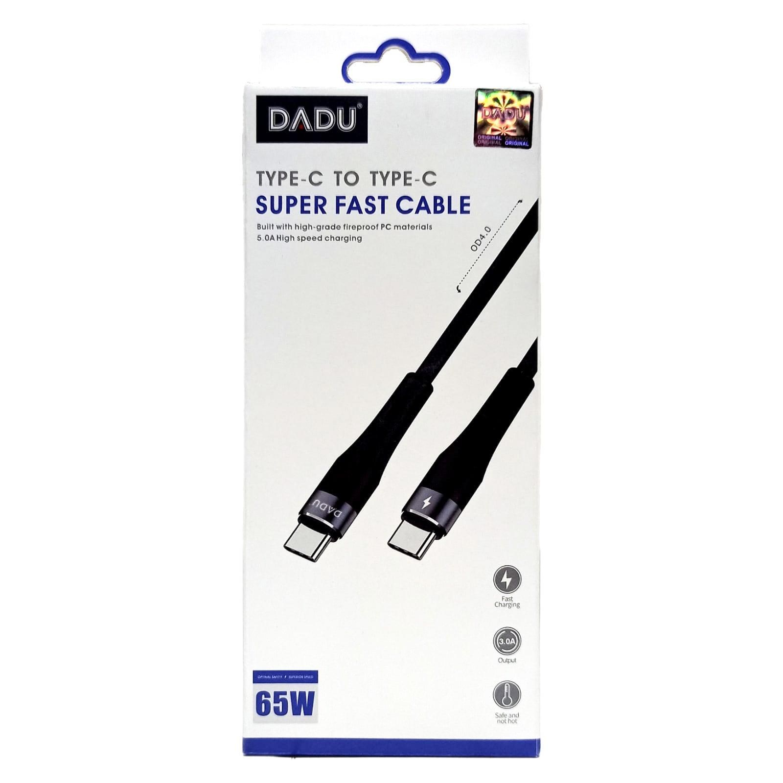 DADU Type C To C Super Fast Cable – Pinoy Hyper Kuwait