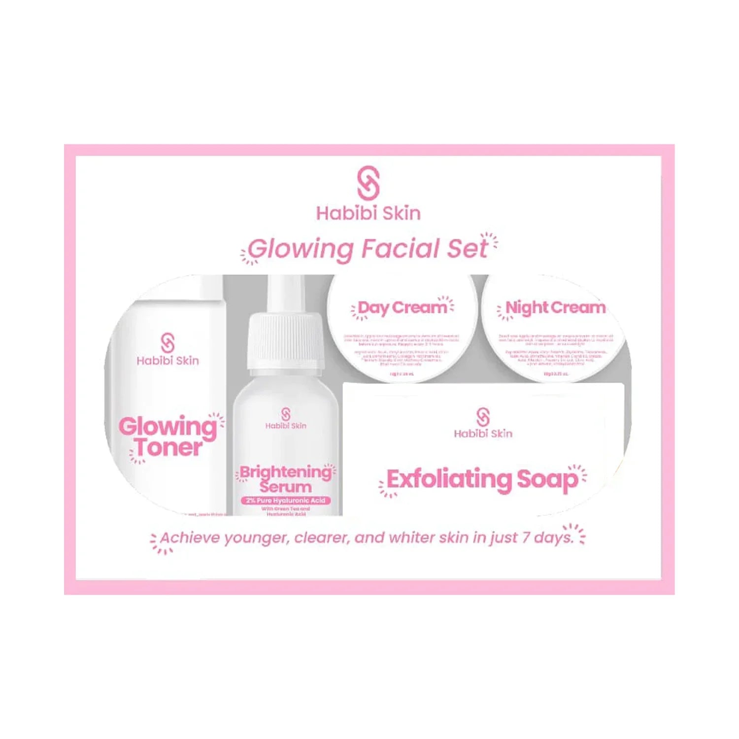 Habibi Skin Glowing Facial Set – Pinoyhyper