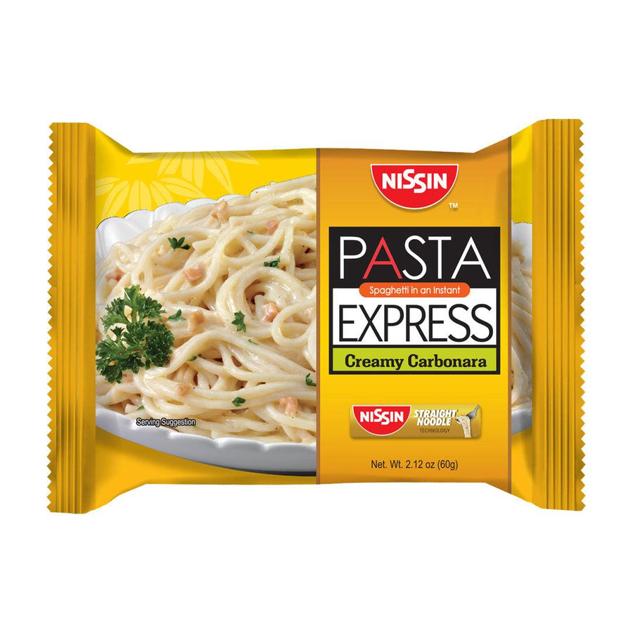 Nissin Pasta Express Spaghetti In An Instant Creamy Carbonara - 60g ...