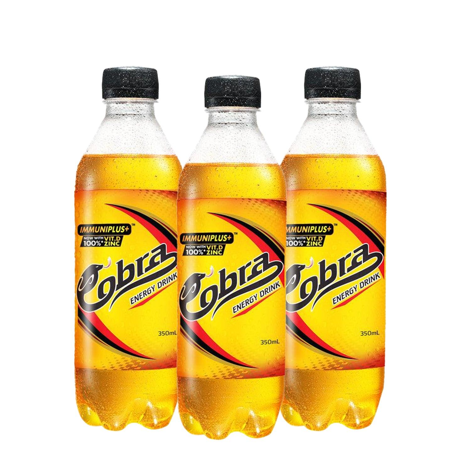Cobra Original Energy Drink - 350ml × 3 Pcs (Offer) – Pinoyhyper