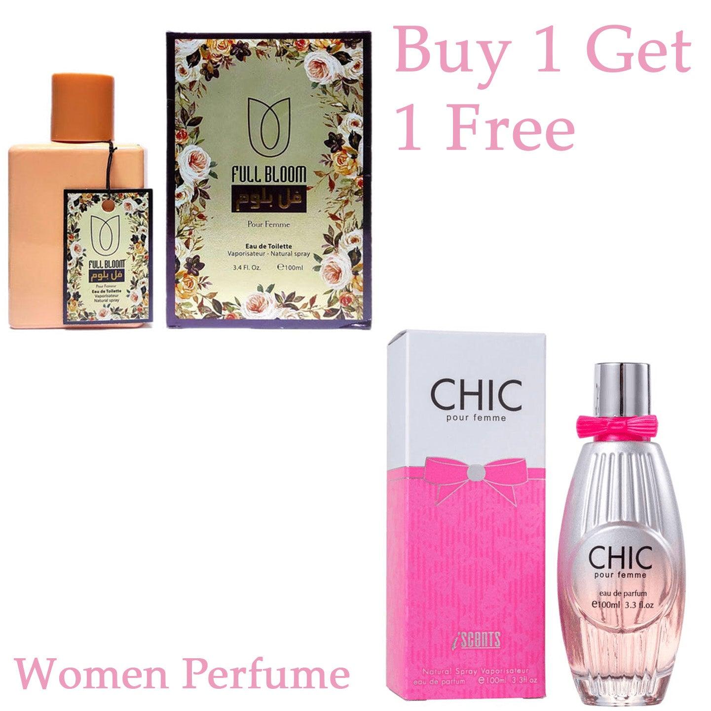 Full Bloom & Chic Pour Women Perfumes 1+1 PR-31 – Pinoyhyper