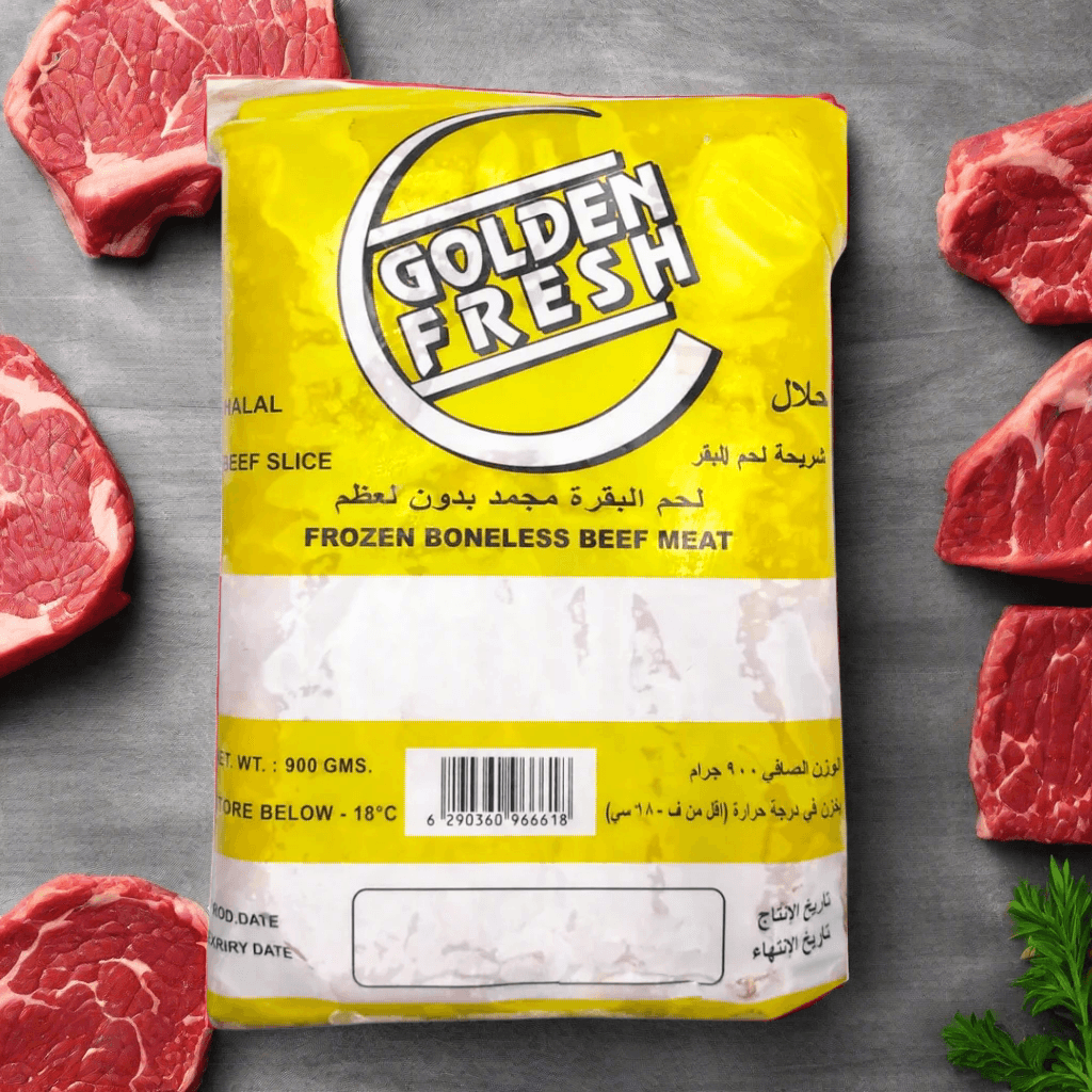 Golden Fresh Frozen Boneless Beef Meat - 900g – Pinoyhyper