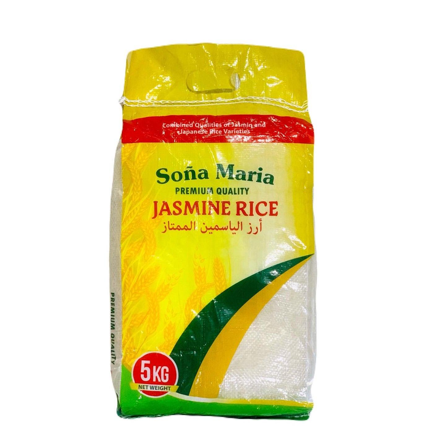 Sona Maria Premium Jasmine Rice - 5Kg – Pinoyhyper