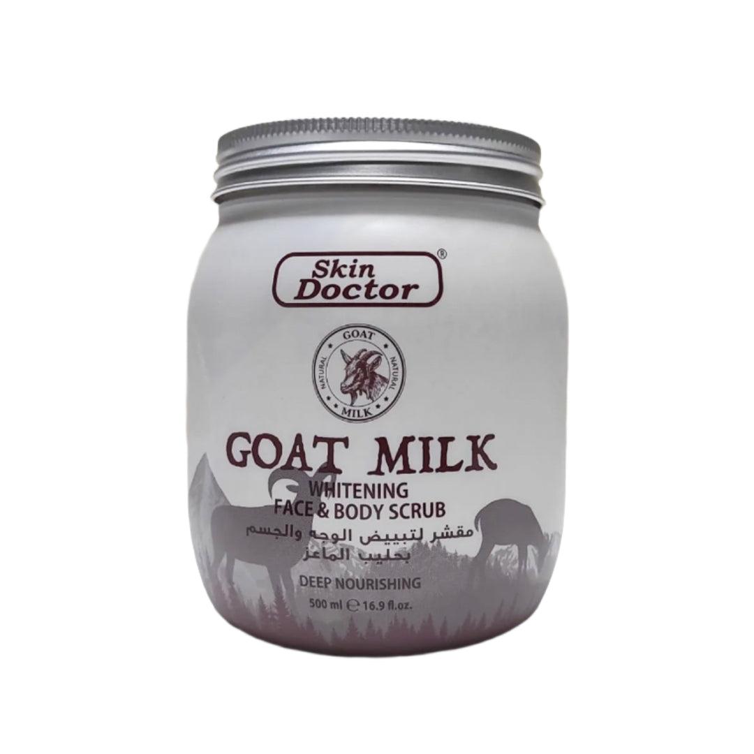 Skin Doctor Goat Milk Whitening Face & Body Scrub - 500ml – Pinoyhyper