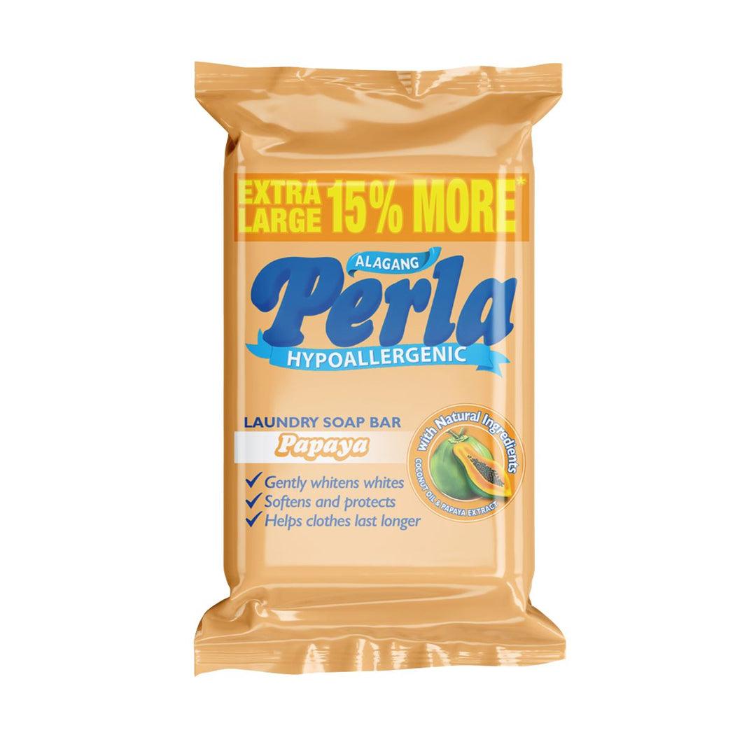 Perla Hypoallergenic Papaya Laundry Soap Bar - 110g – Pinoyhyper
