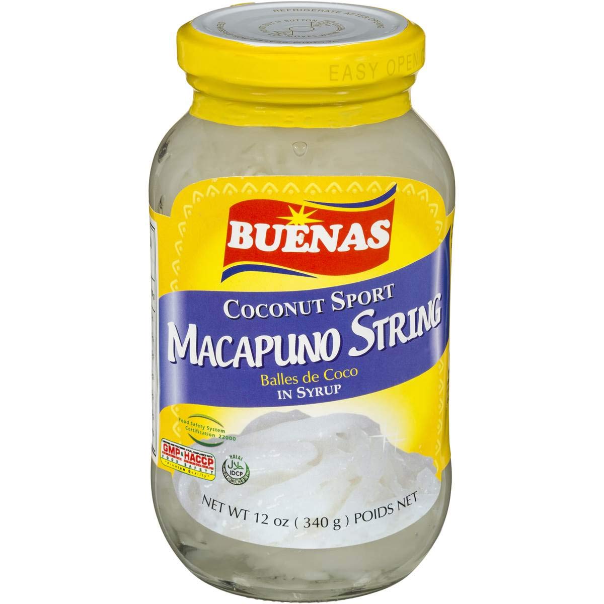 Buenas Macapuno String Coconut Sport in Syrup 340gm – Pinoyhyper
