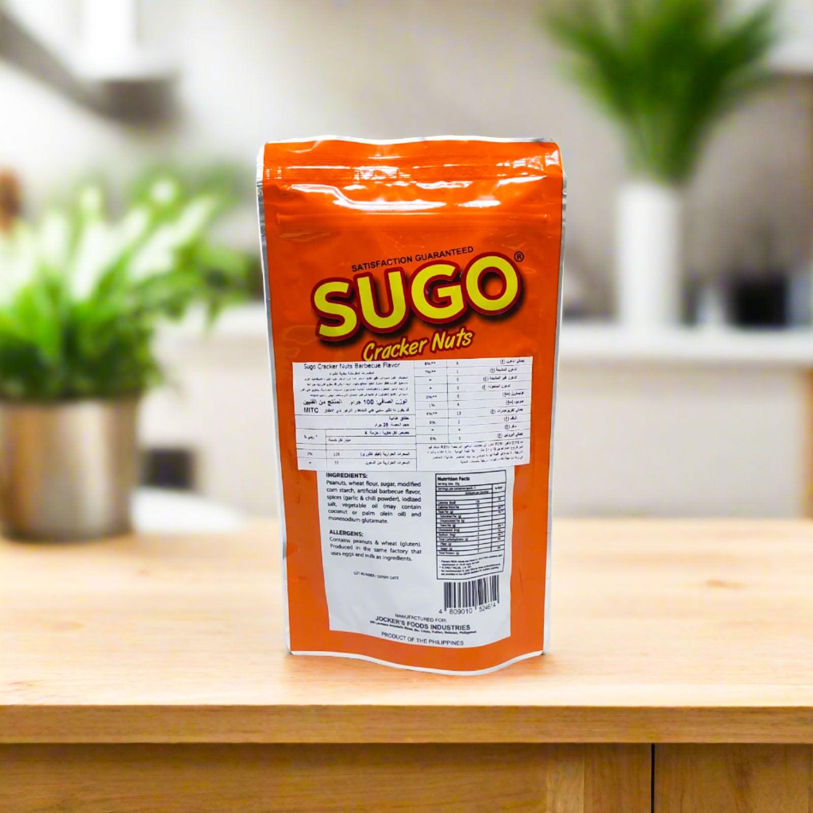 Sugo Cracker Nuts Barbecue Flavor - 100g – Pinoyhyper