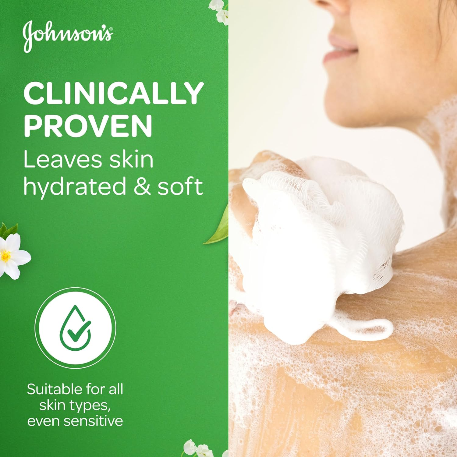 Johnson's Vita Rich Body Wash With Jojoba Oil & Vitamin E - 400ml+250m ...