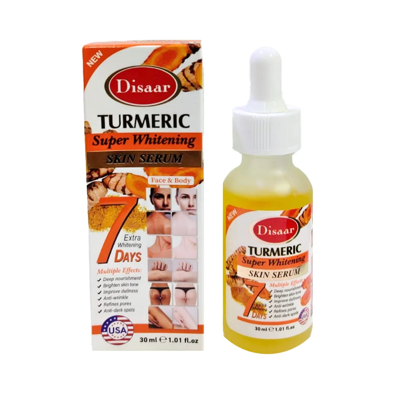 Disaar Turmeric Super Brightening Skin Serum - 30ml – Pinoyhyper