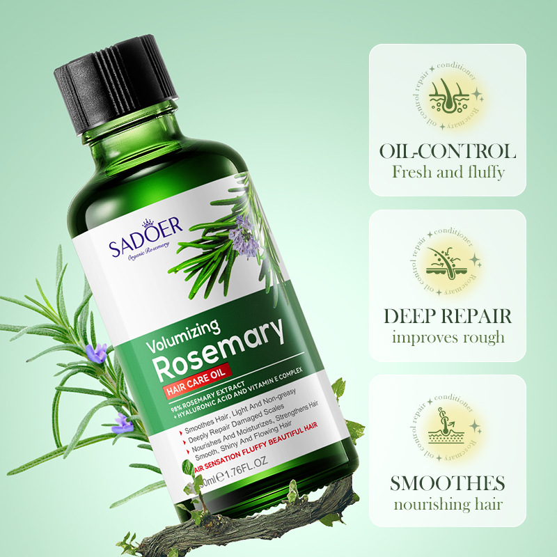 Sadoer Volumizing Rosemary Hair Care Oil - 50ml – Pinoy Hyper Kuwait