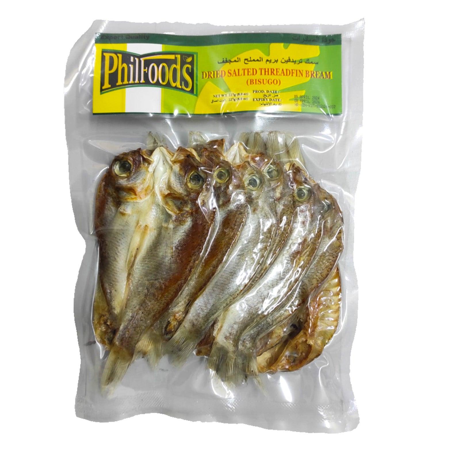 Philfoods Dried Salted Threadfin Bream (Bisugo) - 227g – Pinoyhyper