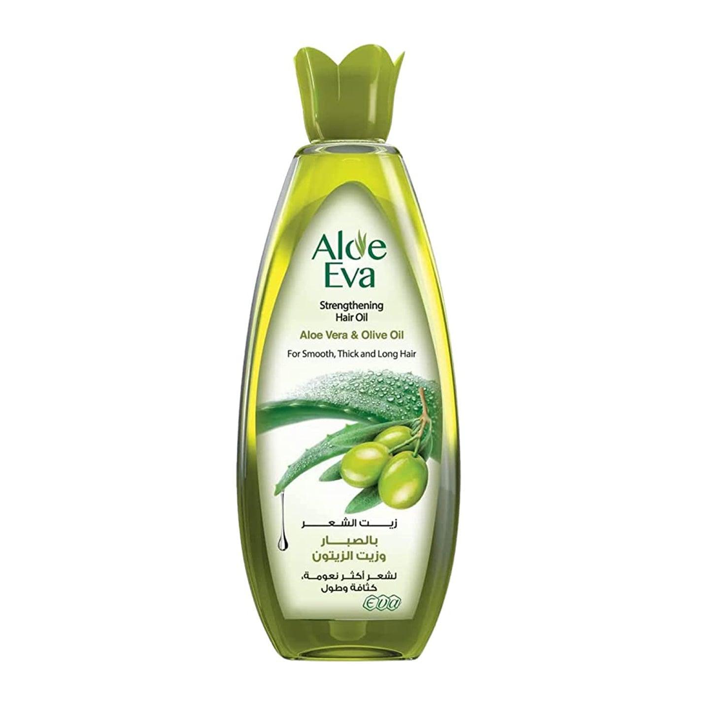 Aloe Eva Strengthening Hair Oil Aloe Vera & Olive Oil - 300ml – Pinoyhyper