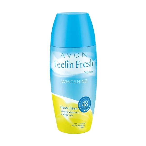 Avon Feelin Fresh Whitening Anti-Perspirant Roll-On Deo - 40ml – Pinoyhyper
