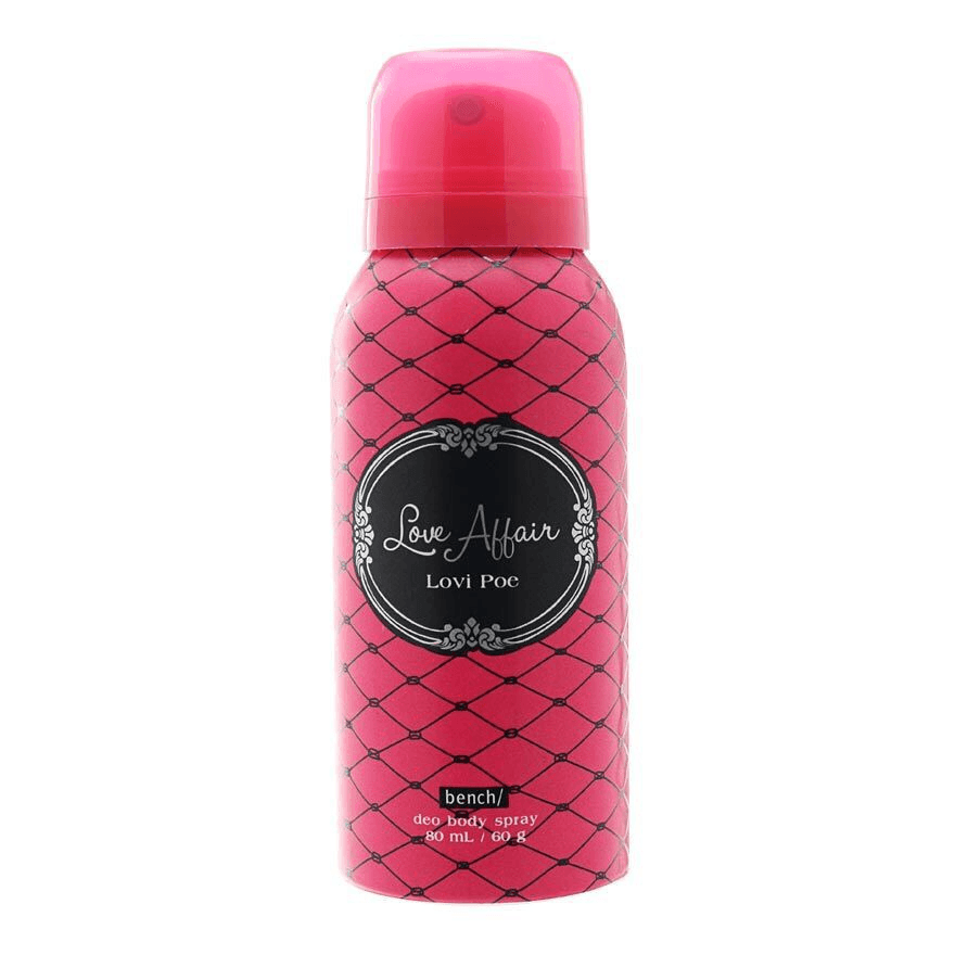 Bench Lovi Poe Love Affair Body Spray - 80ml – Pinoyhyper