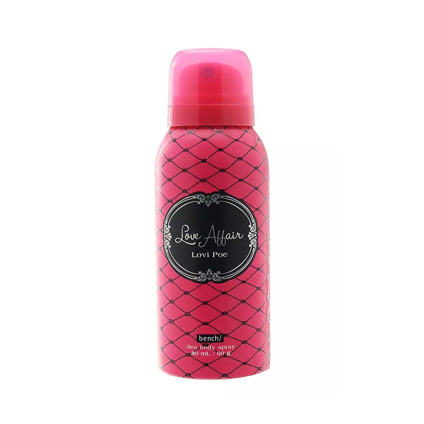 Bench Lovi Poe Love Affair Body Spray - 80ml – Pinoyhyper