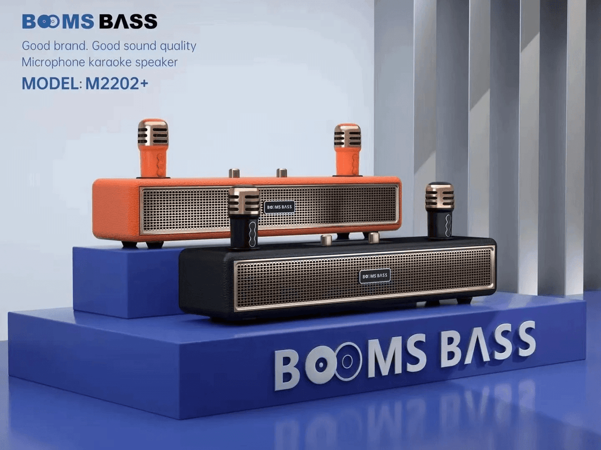 Booms Bass Portable & Wireless Karaoke Speaker - M2202+ – Pinoyhyper