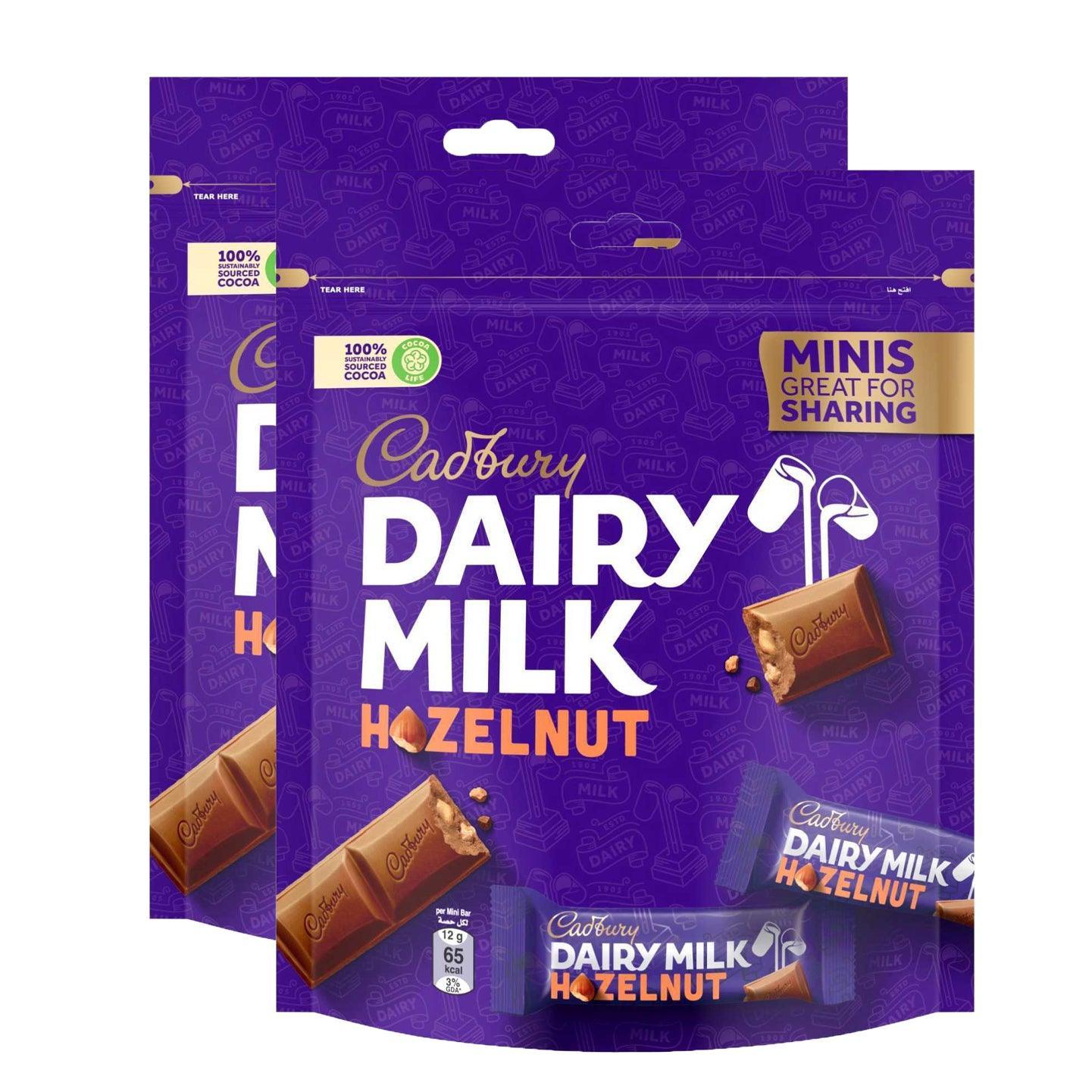 Cadbury Dairy Milk Hazelnut Chocolate Sharing Pack - 2 × 168g – Pinoyhyper
