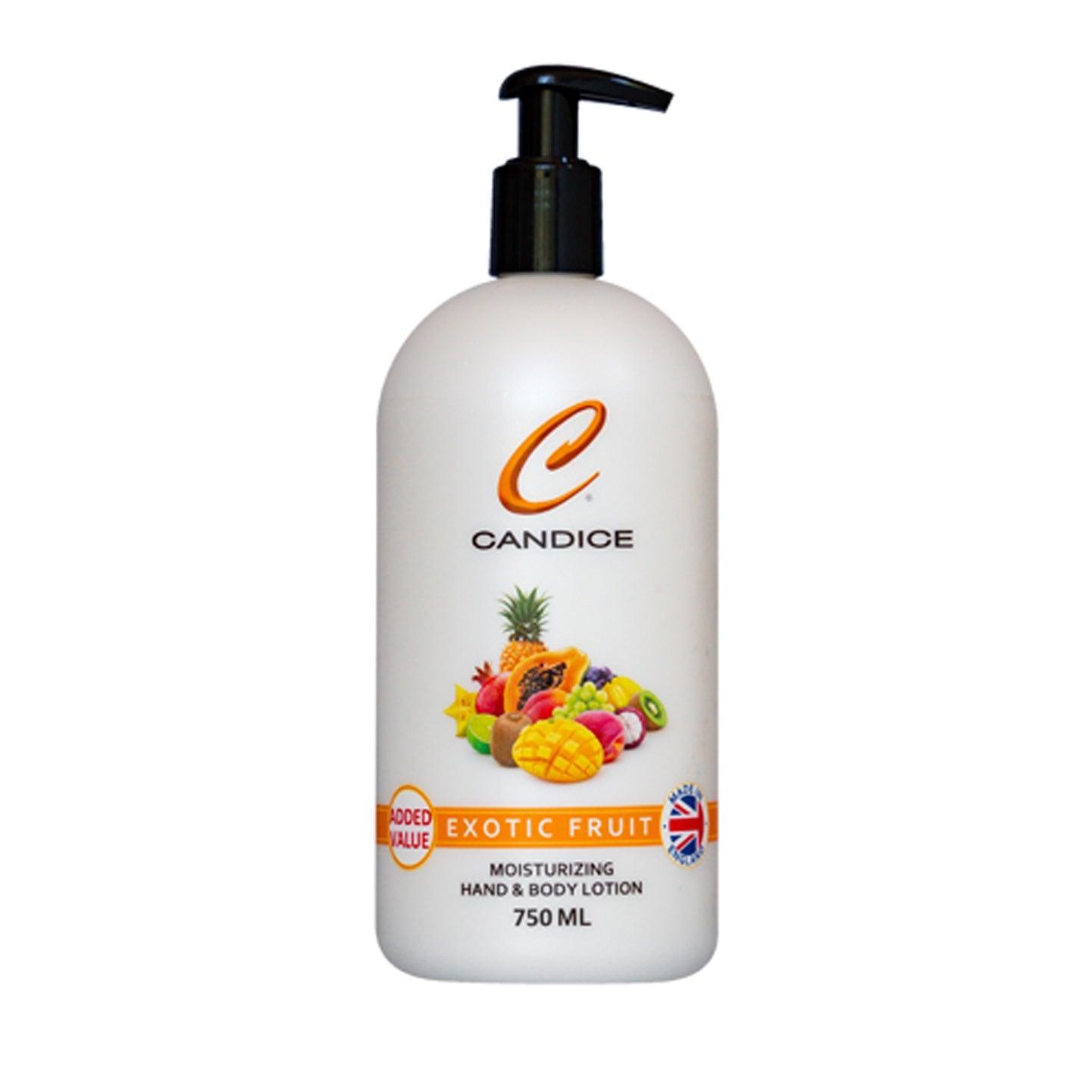 Candice Exotic Fruit Hand And Body Lotion White 750ml – Pinoyhyper