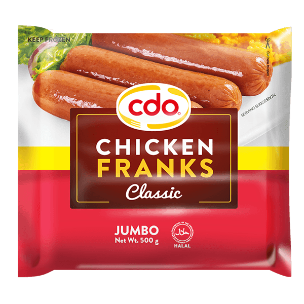CDO Chicken Franks Classic Jumbo - 500g – Pinoyhyper