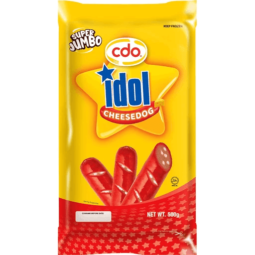 CDO Idol CheeseDog Super Jumbo - 500g – Pinoyhyper
