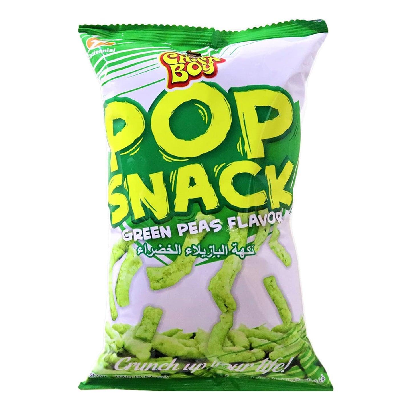 Chick Boy Pop Snack Green Peas Flavour - 100g – Pinoyhyper