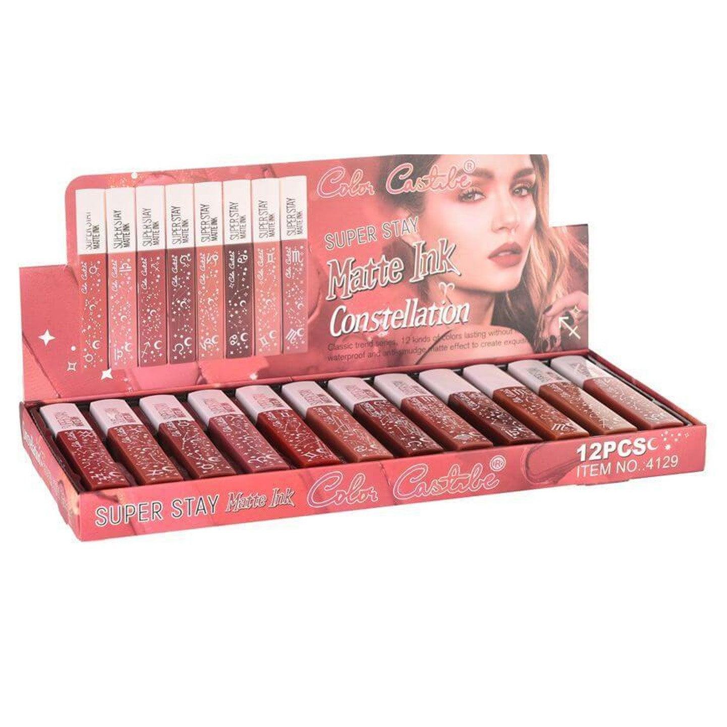 Color Castle Super Stay Matte Ink Constellation Lip Gloss 12Pcs Set ...