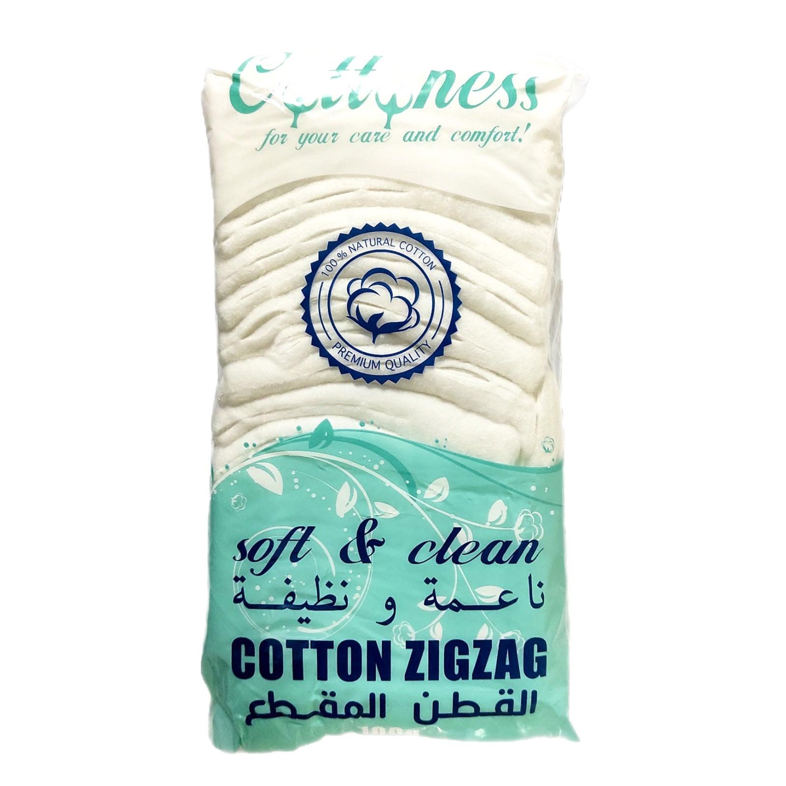 Cotteness Soft and Clean Cotton ZigZag - 100g – Pinoyhyper
