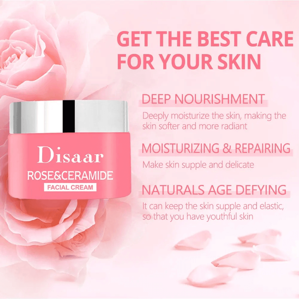Disaar Rose Ceramide Facial Cream - 50g – Pinoyhyper