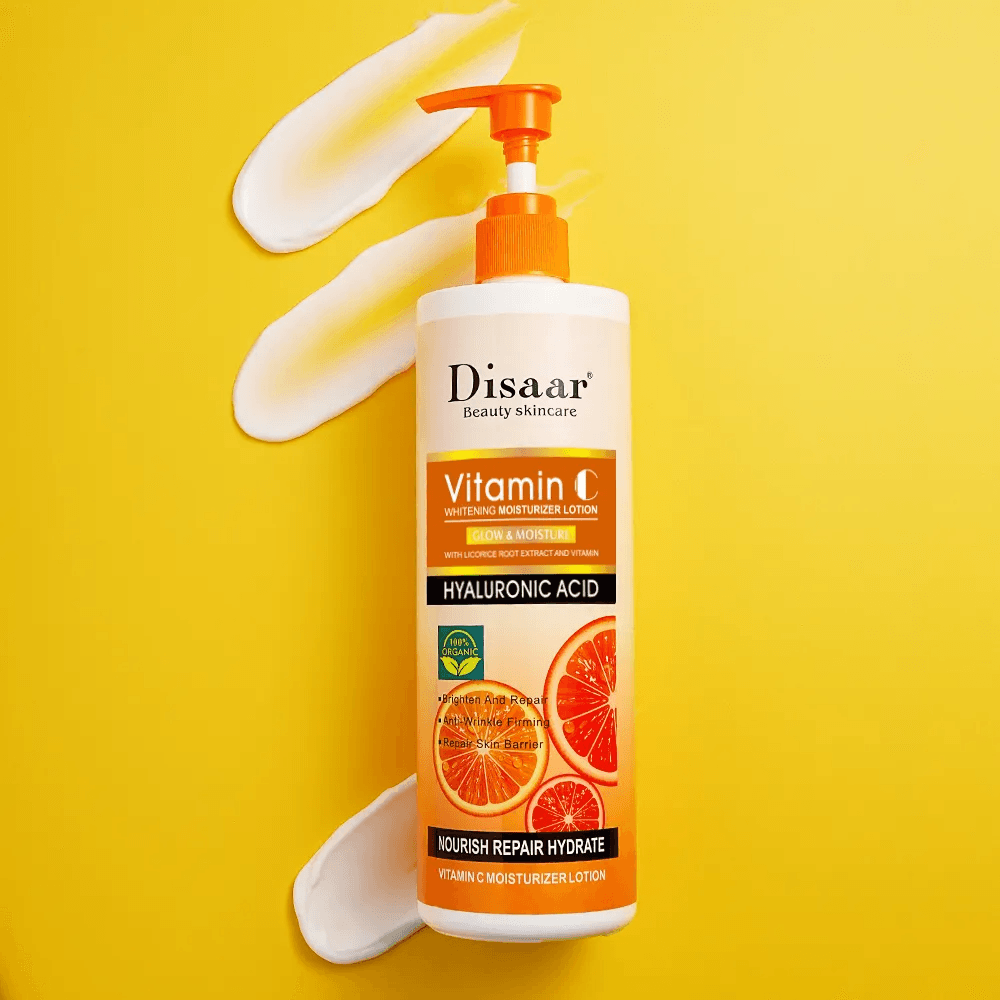 Disaar Vitamin C Hyaluronic Acid Glow & Moisture Whitening Body Lotion ...