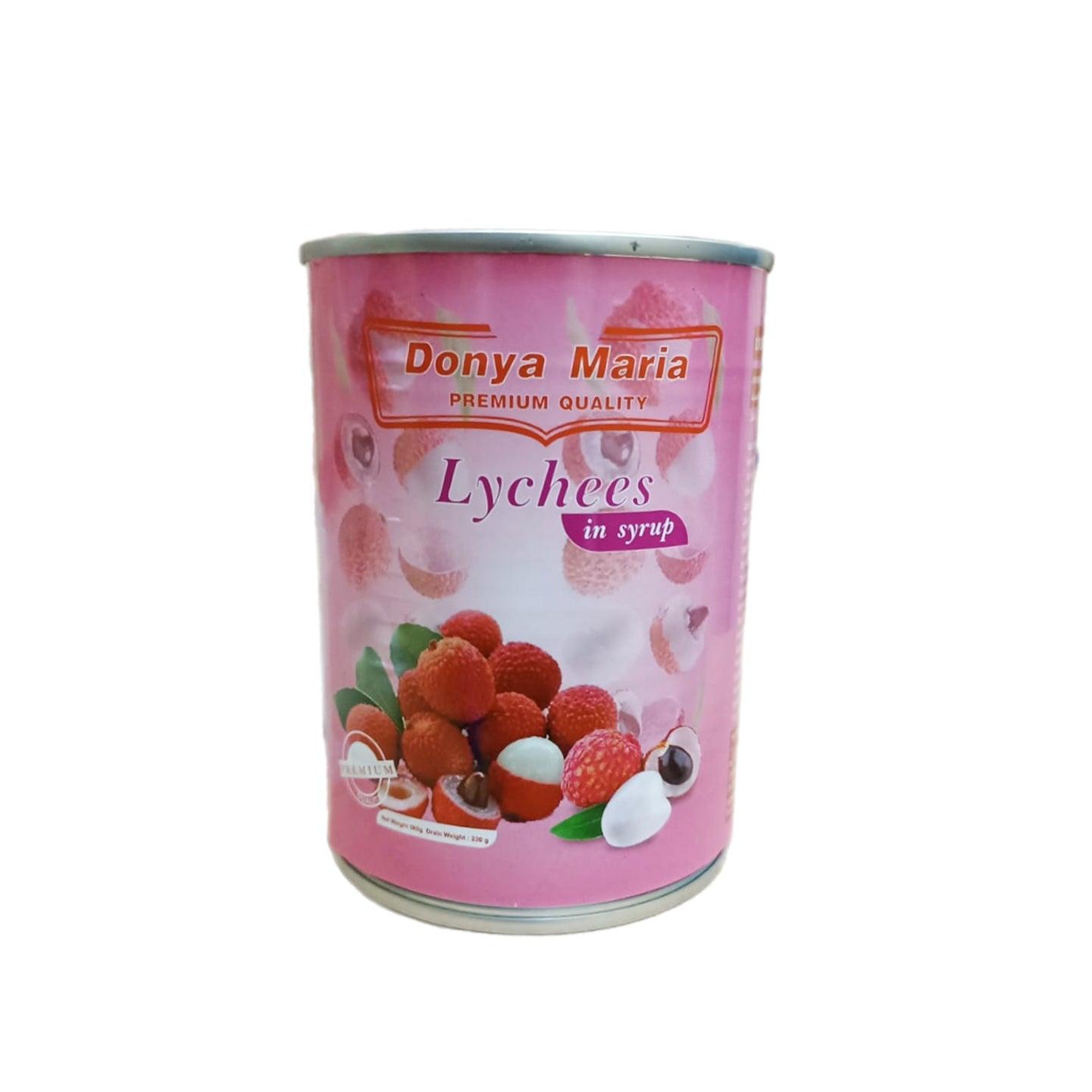 Donya Maria Lychees In Syrup - 565g – Pinoyhyper