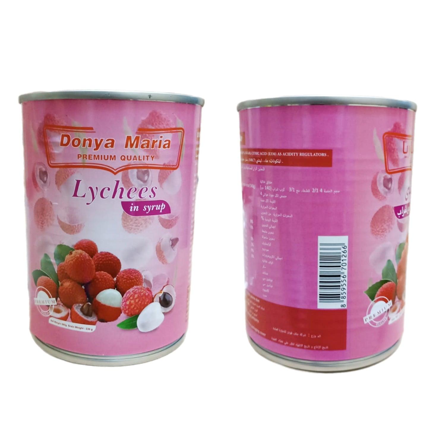 Donya Maria Lychees In Syrup - 565g – Pinoyhyper