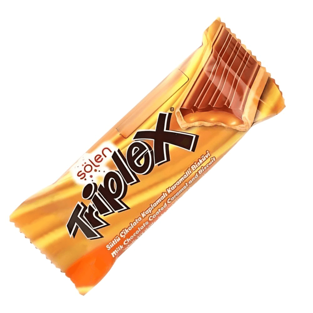 Solen Triplex Milk Chocolate Coated Caramel & Biscuit - 20g – Pinoyhyper
