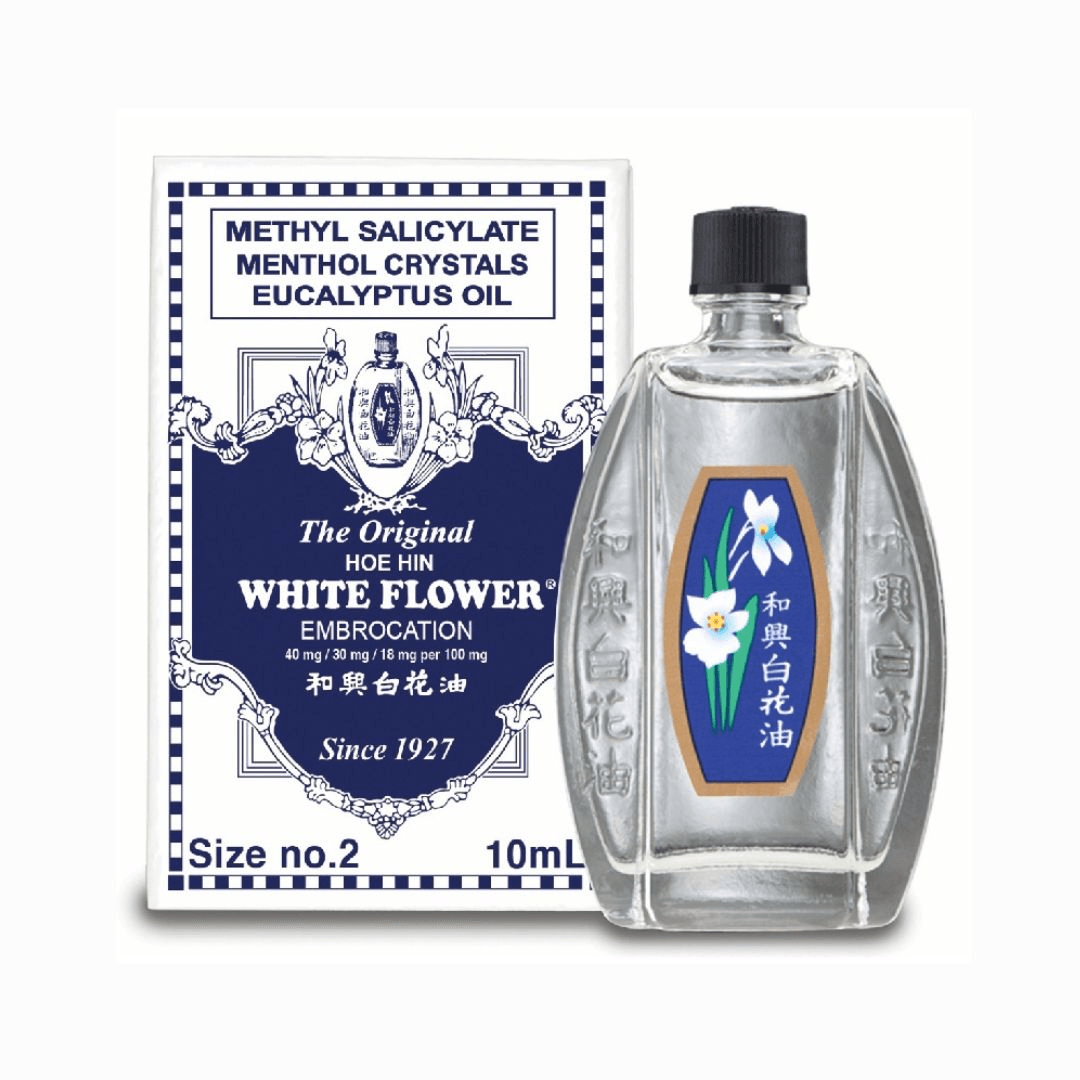 White Flower The Original HOE HIN Embrocation Oil - 10ml – Pinoyhyper