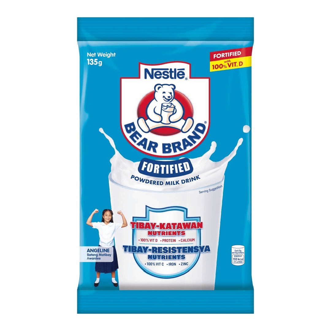 Nestle - Bear Brand Milk Powder Fortified - 135g – Pinoyhyper