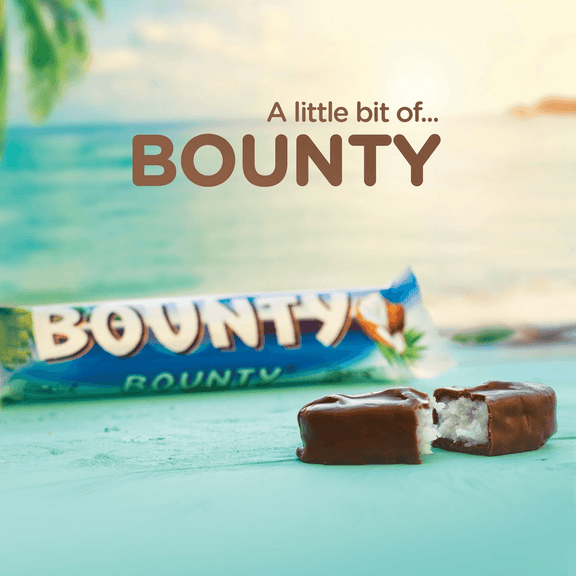 Bounty Milk Chocolate Bars (285g) Multipack - 57g x 5 – Pinoyhyper