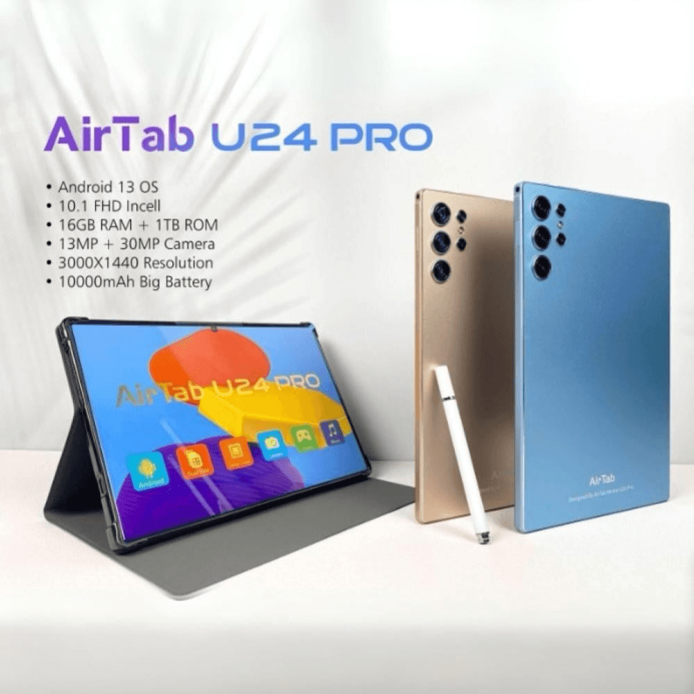 Air Tab 16GB RAM + 1TB ROM - U24 PRO – Pinoyhyper