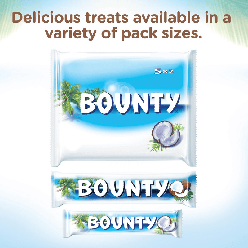 Bounty Milk Chocolate Bars (285g) Multipack - 57g x 5 – Pinoyhyper