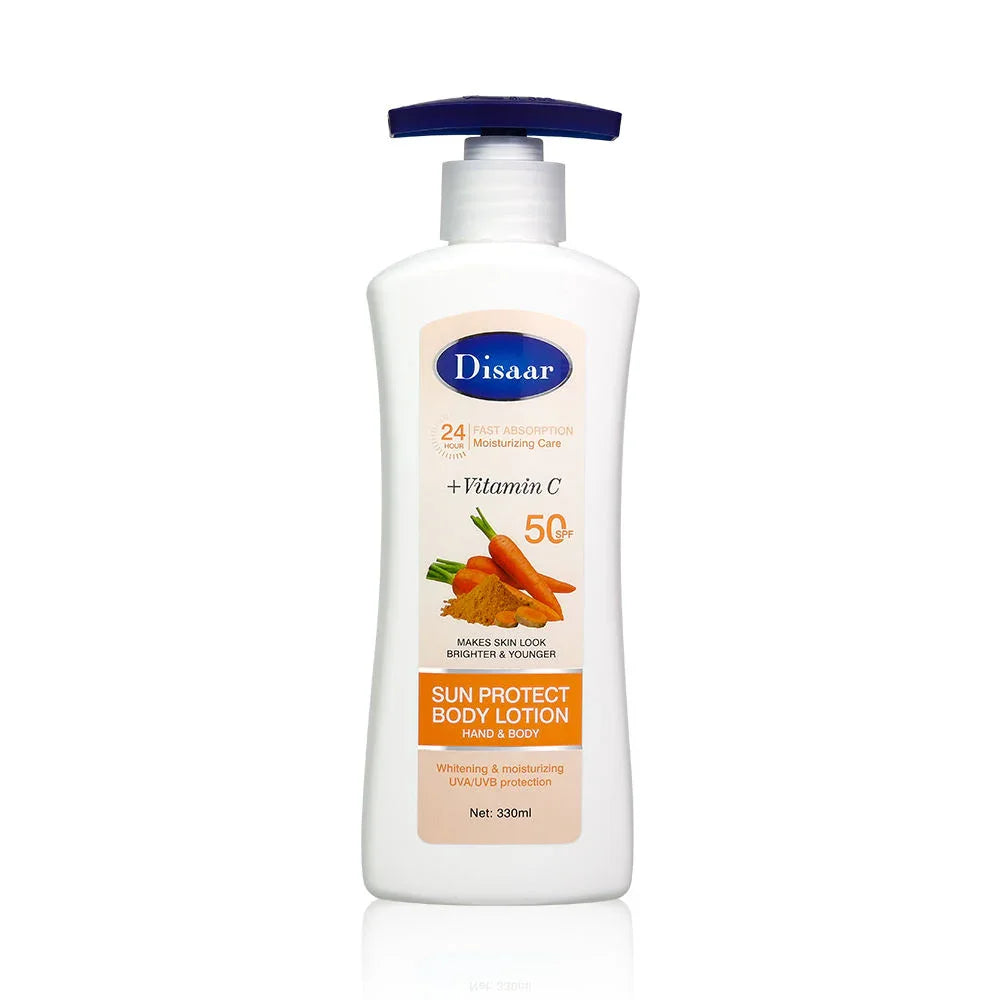 Disaar Vitamin C SPF50 Sun Protect Body Lotion - 330ml – Pinoy Hyper Kuwait
