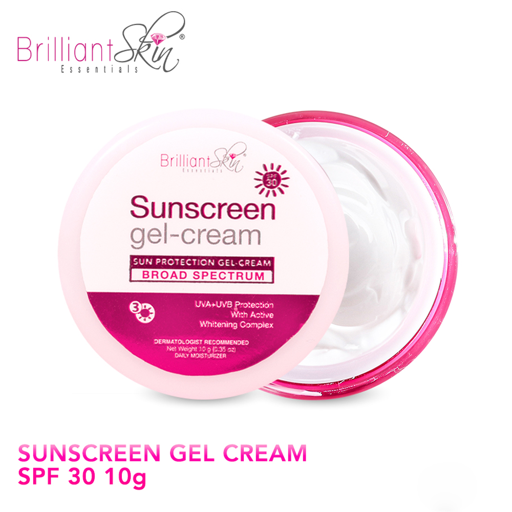 Brilliant Skin Sunblock Gel-Cream SPF 30 - 10g – Pinoyhyper