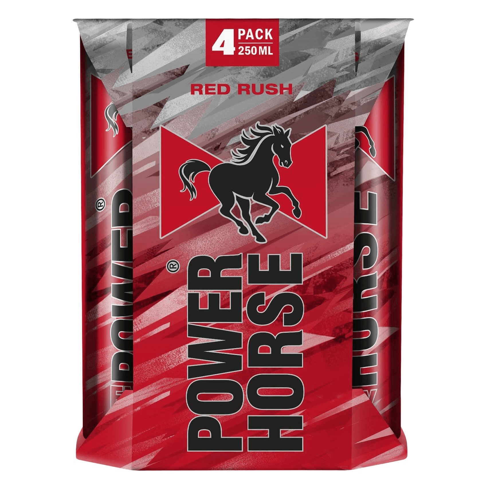 Power Horse Red Rush Energy Drink - 250ml × 4 Pcs – Pinoyhyper