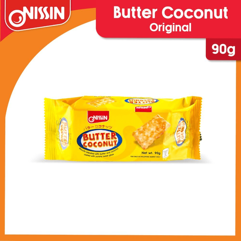 Nissin Butter Coconut Biscuits - 90g – Pinoyhyper