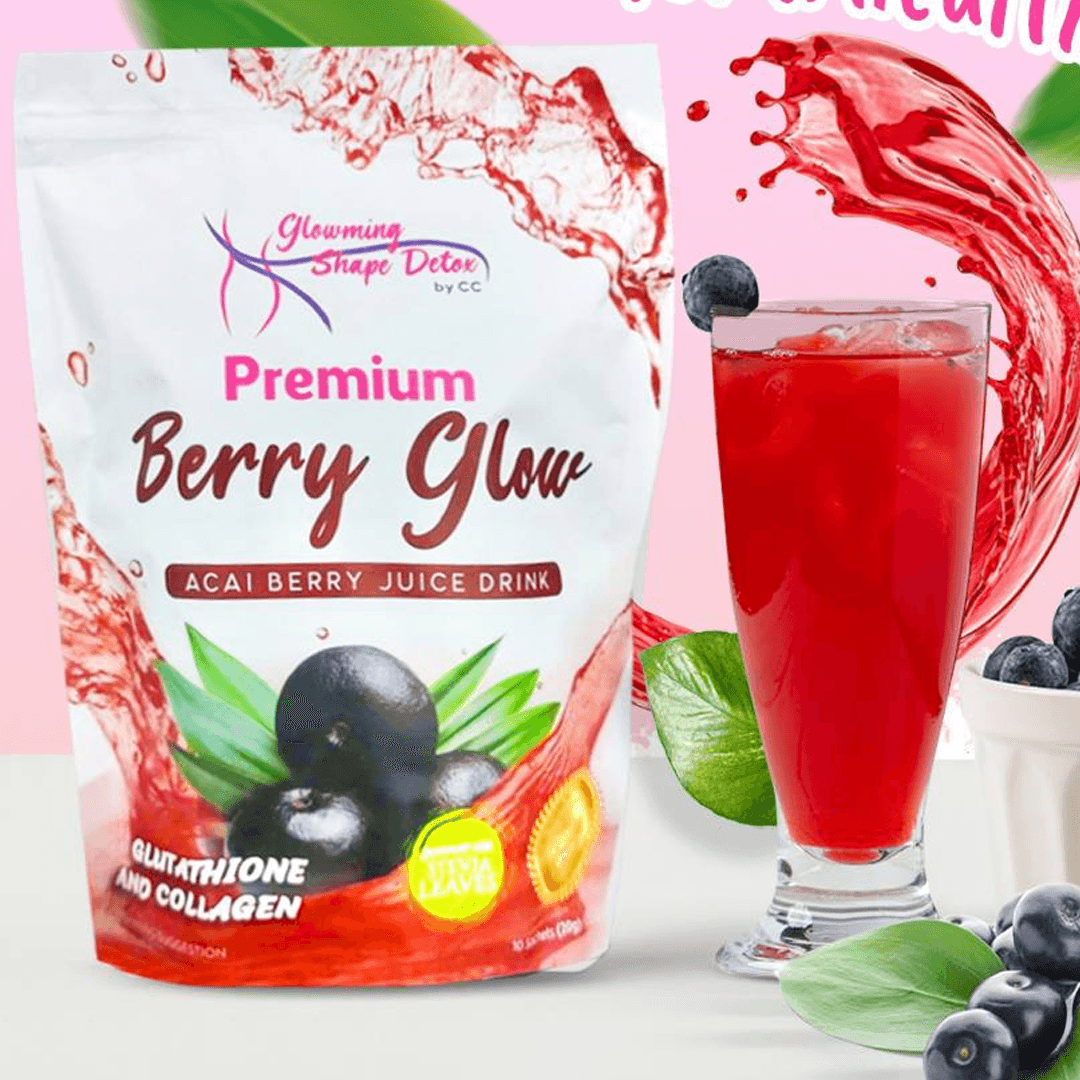 Premium Berry Glow Acai Berry Juice Drink - 200g – Pinoyhyper