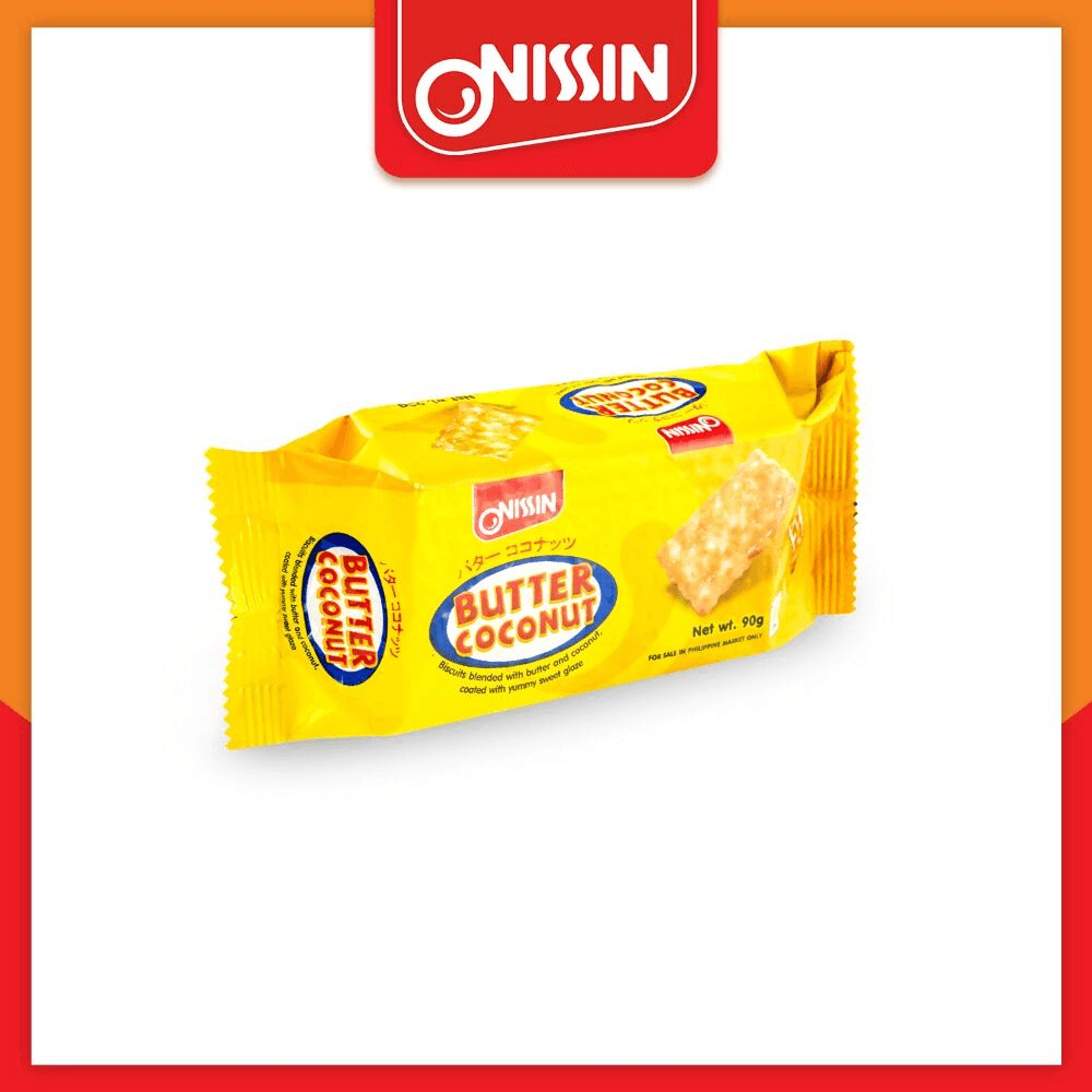 Nissin Butter Coconut Biscuits - 90g – Pinoyhyper