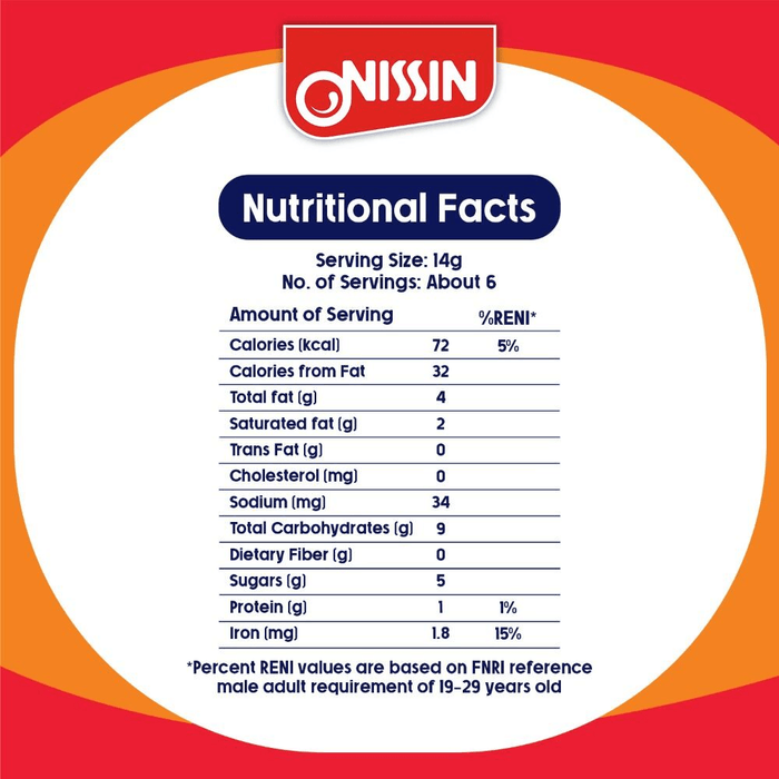 Nissin Butter Coconut Biscuits - 90g – Pinoyhyper