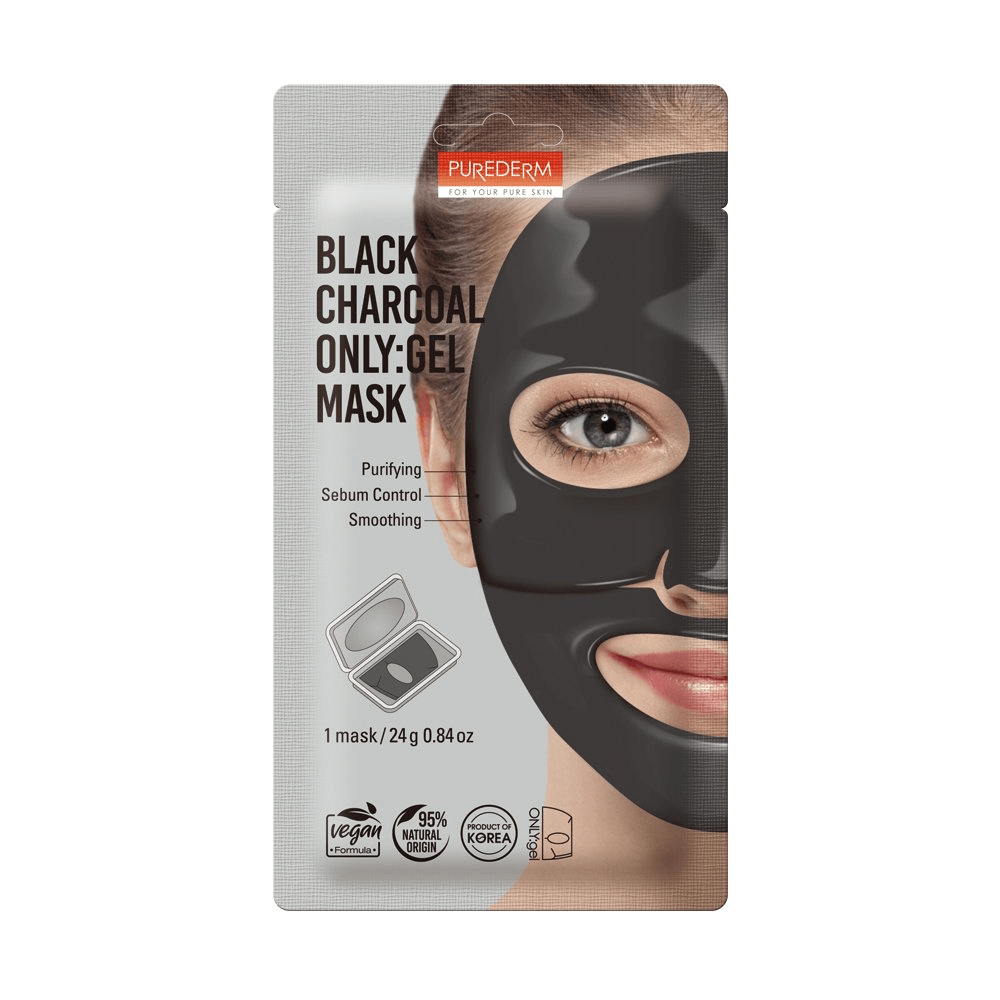 Purederm Black Charcoal Only Gel Mask - 24g – Pinoyhyper
